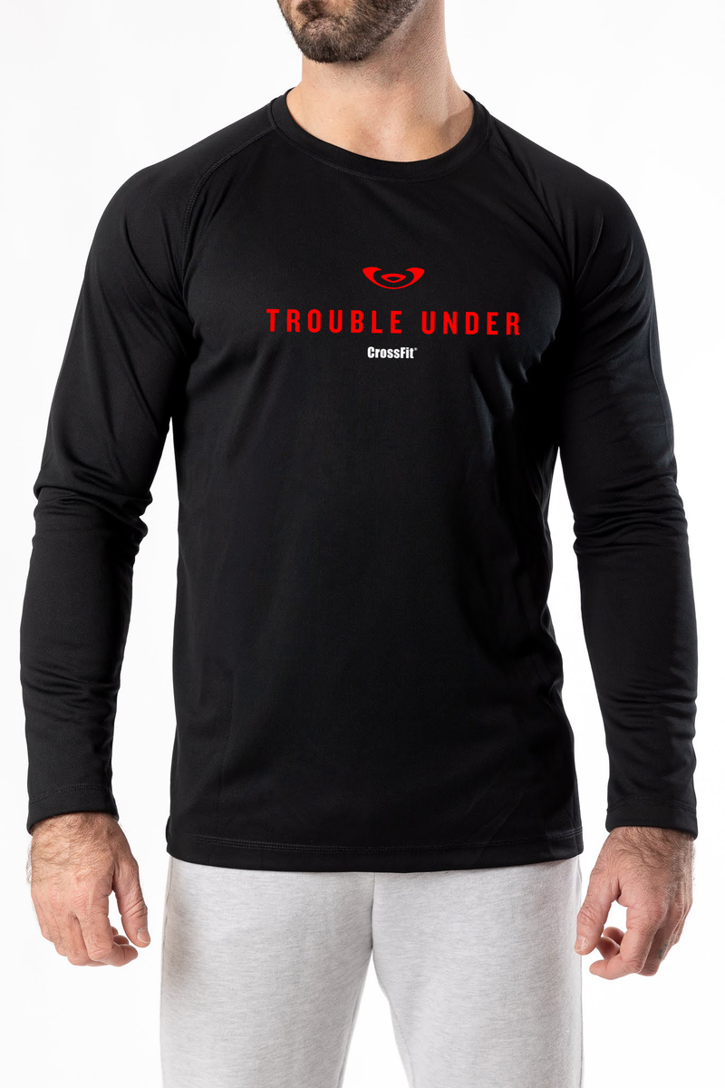 Performance Long Sleeves Tank Man Trouble – Silly Things Store